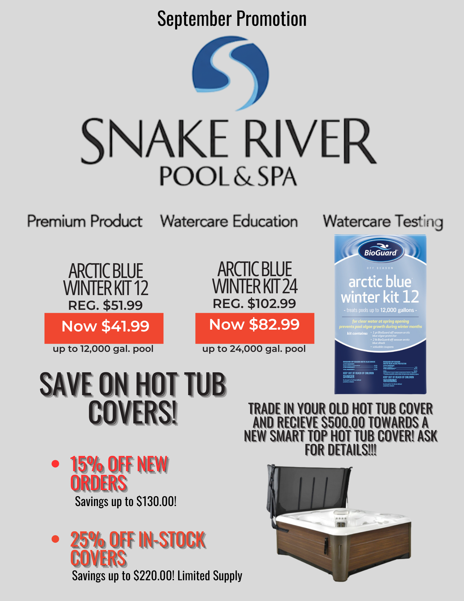 Specials - Snake River Pool & Spa